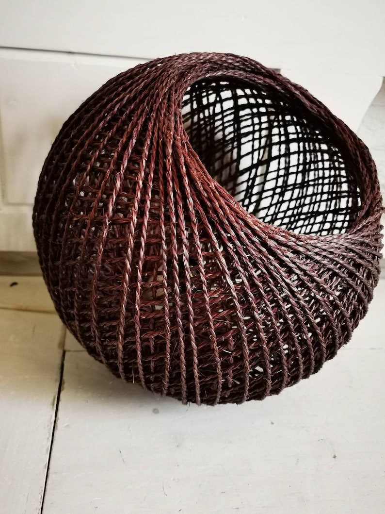 Vintage 1960s Pendant Rope Lamp Space Age Lamp - Etsy