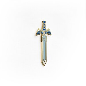 Master Sword Enamel Pin Legend of Zelda Zelda Gift Zelda - Etsy