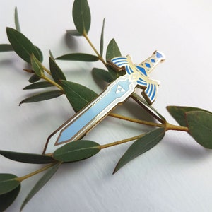 Master Sword Enamel Pin Legend of Zelda Zelda Gift Zelda - Etsy