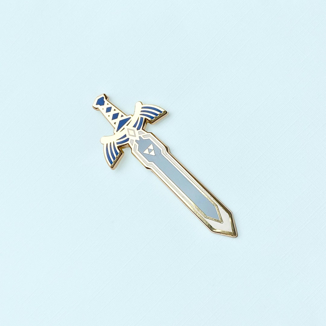 Master Sword Enamel Pin Legend of Zelda Zelda Gift Zelda - Etsy