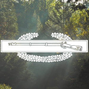 US Army Combat Infantry Badge Decal Vinyl Stickercars Trucks Vans Walls ...