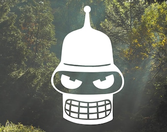 Bender Futurama Sticker - Etsy