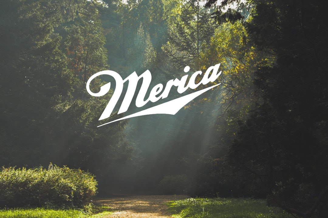 Merica Decal Vinyl Sticker Windows Cars Trucks Tool - Etsy
