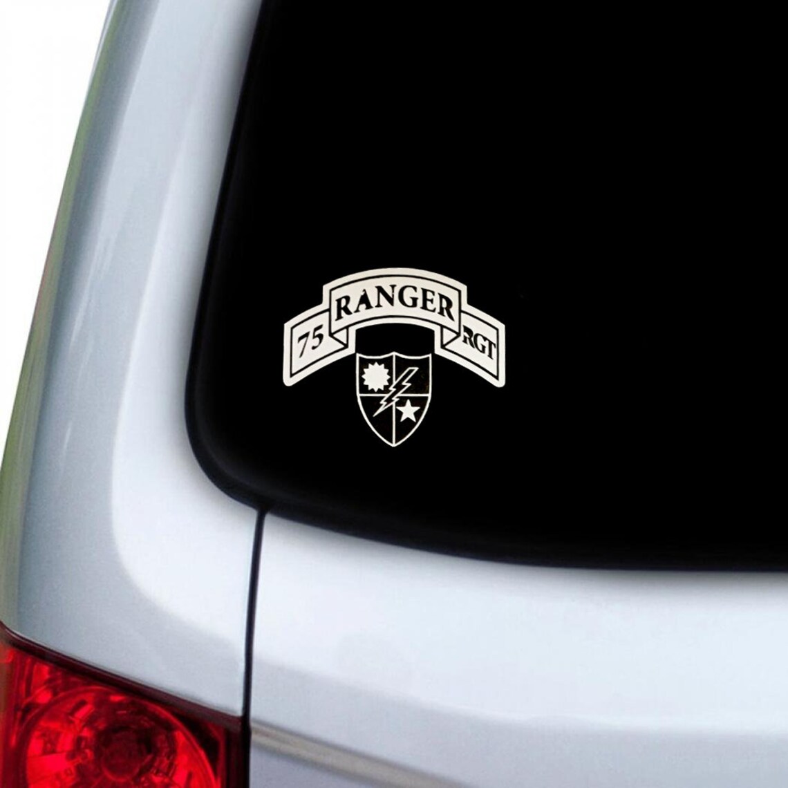 Us Army Retired Decal 75th Ranger Regiment Vinyl Decal Sticker - US ...
