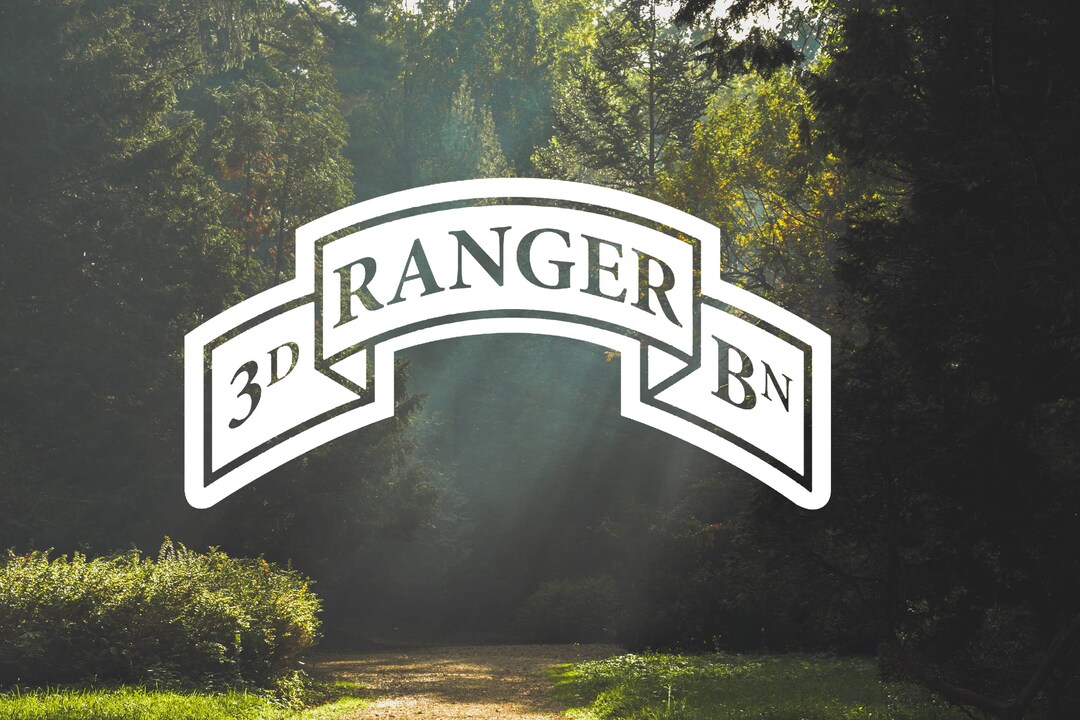 US Army 3rd Ranger Battalion Decal Vinyl Stickercars Trucks Vans Walls ...