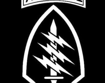 Us Army Special Forces Decal - Etsy