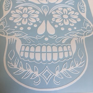 Day of the Dead Head Decal Vinyl Stickercars Trucks Vans - Etsy