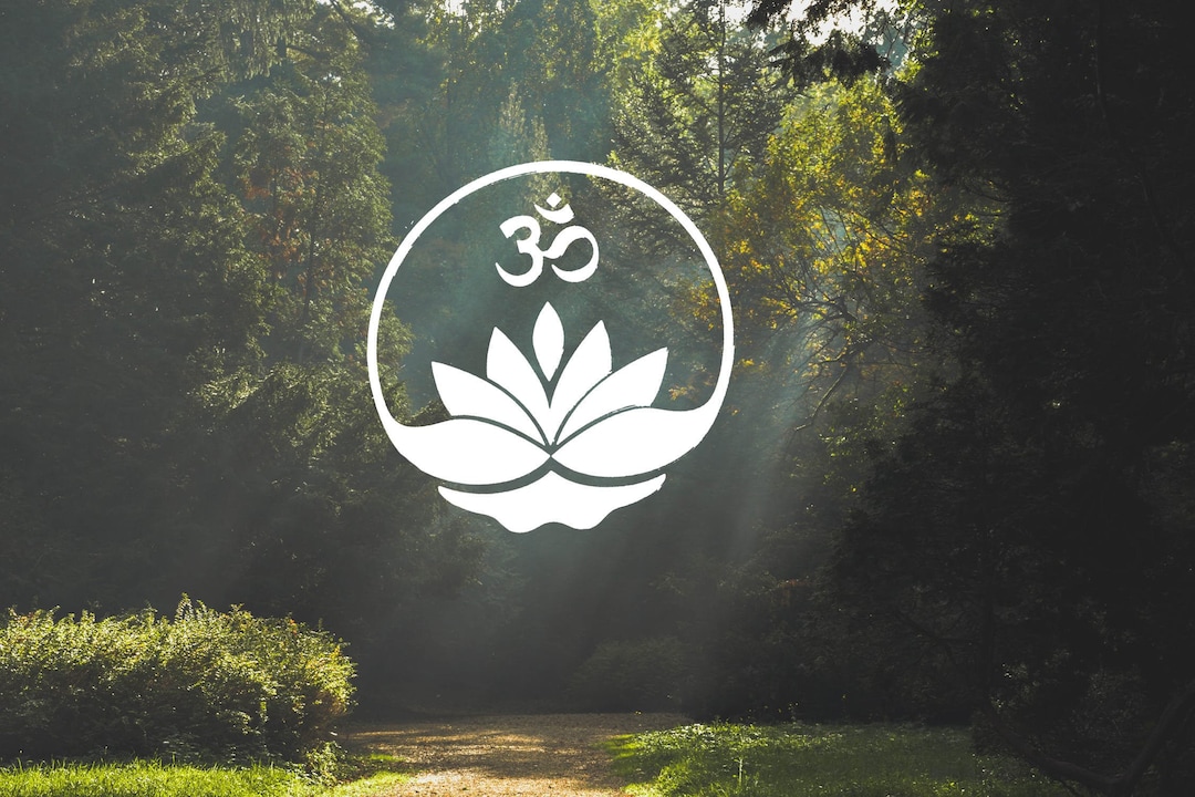 Lotus Flower With OM OHM Symbol Decal Vinyl Stickercars Trucks Vans ...