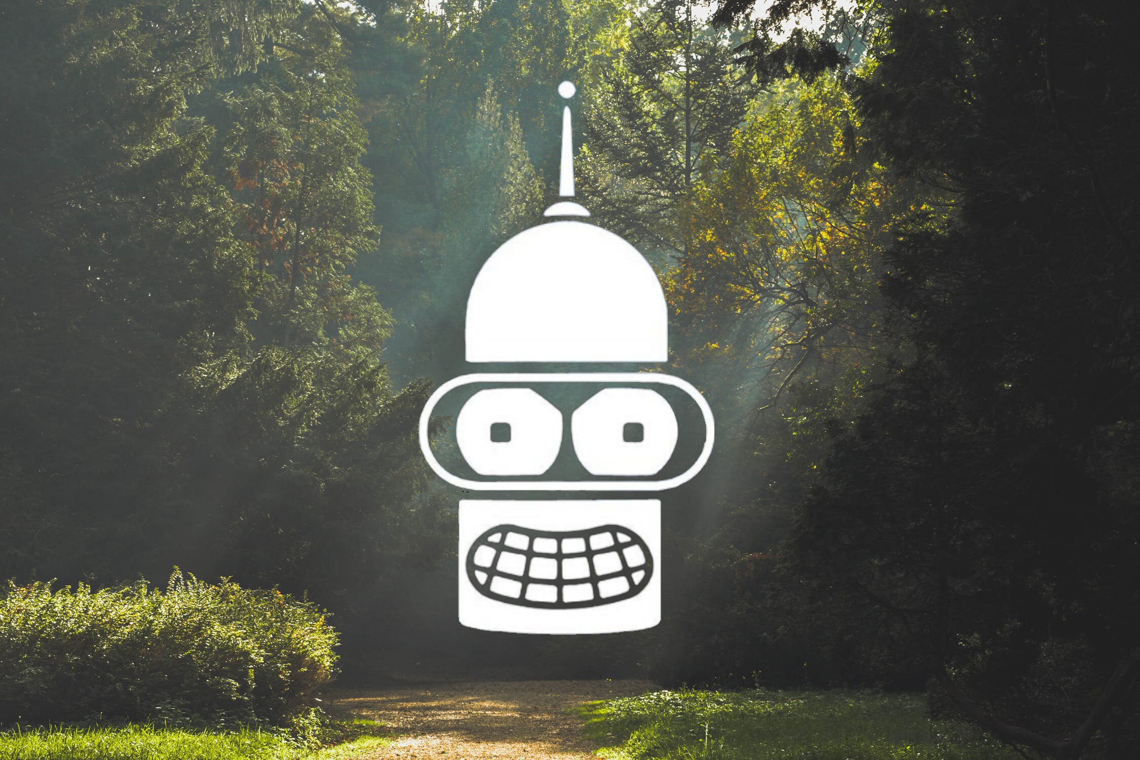 Bender Face Wallpaper