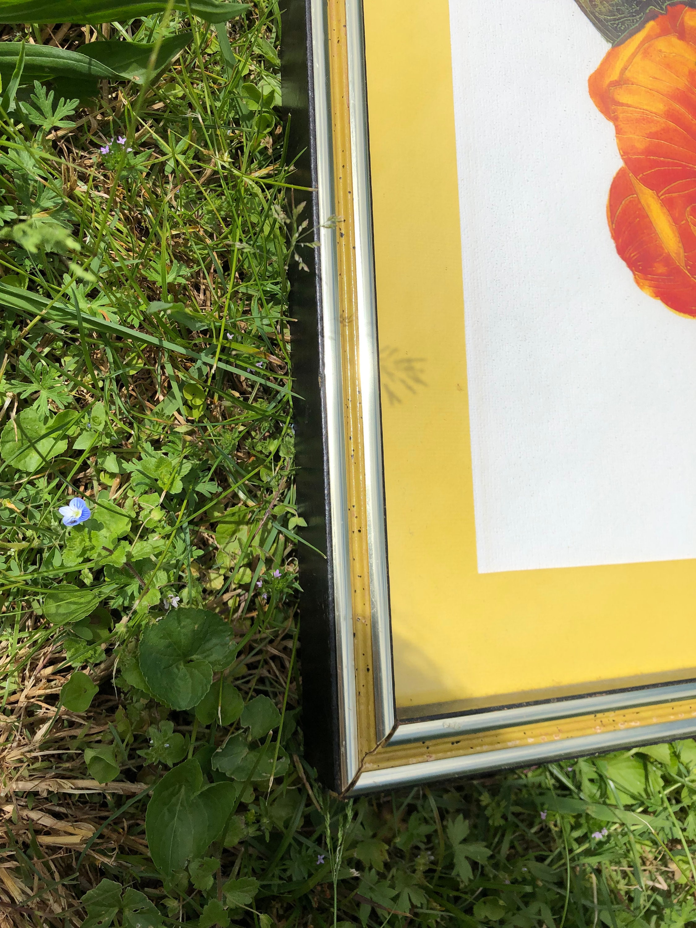 Vintage Turner Wall Floral Art - Etsy