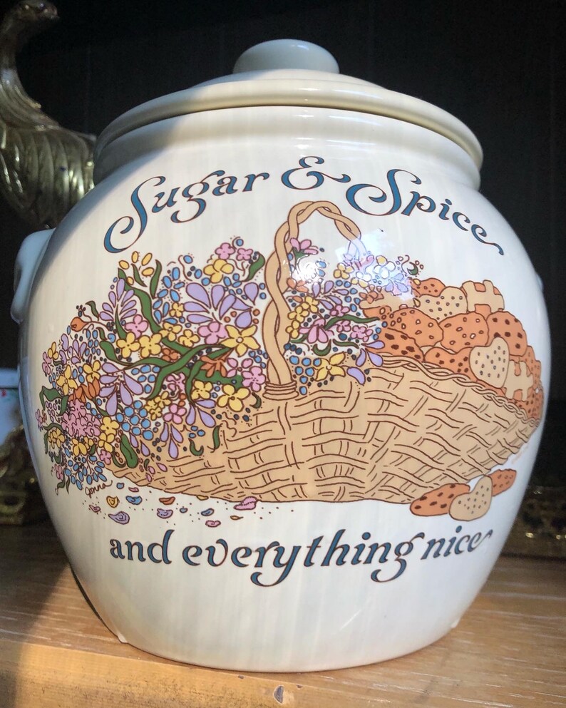 1980s Treasure Craft Vintage Cookie Jar - Etsy