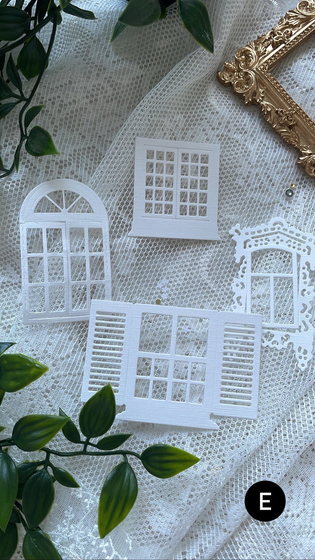 Die Cut Window Set Scrapbooking Journal Diy Collage Cardmaking ...