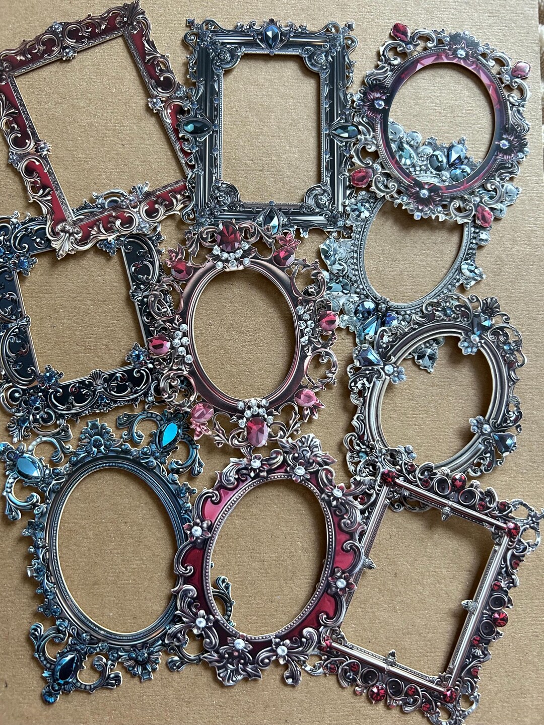 3D Cardstock Frame Set 10pcs - Etsy
