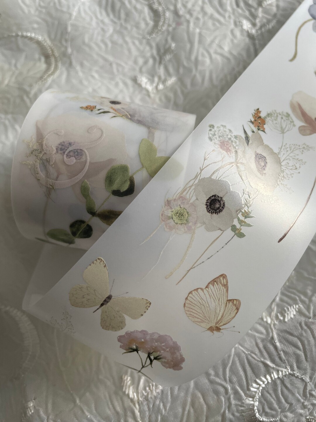 Pet Tape Sample Moonshine Heartlypaper 60 Cm Loop washi Tape Loop - Etsy