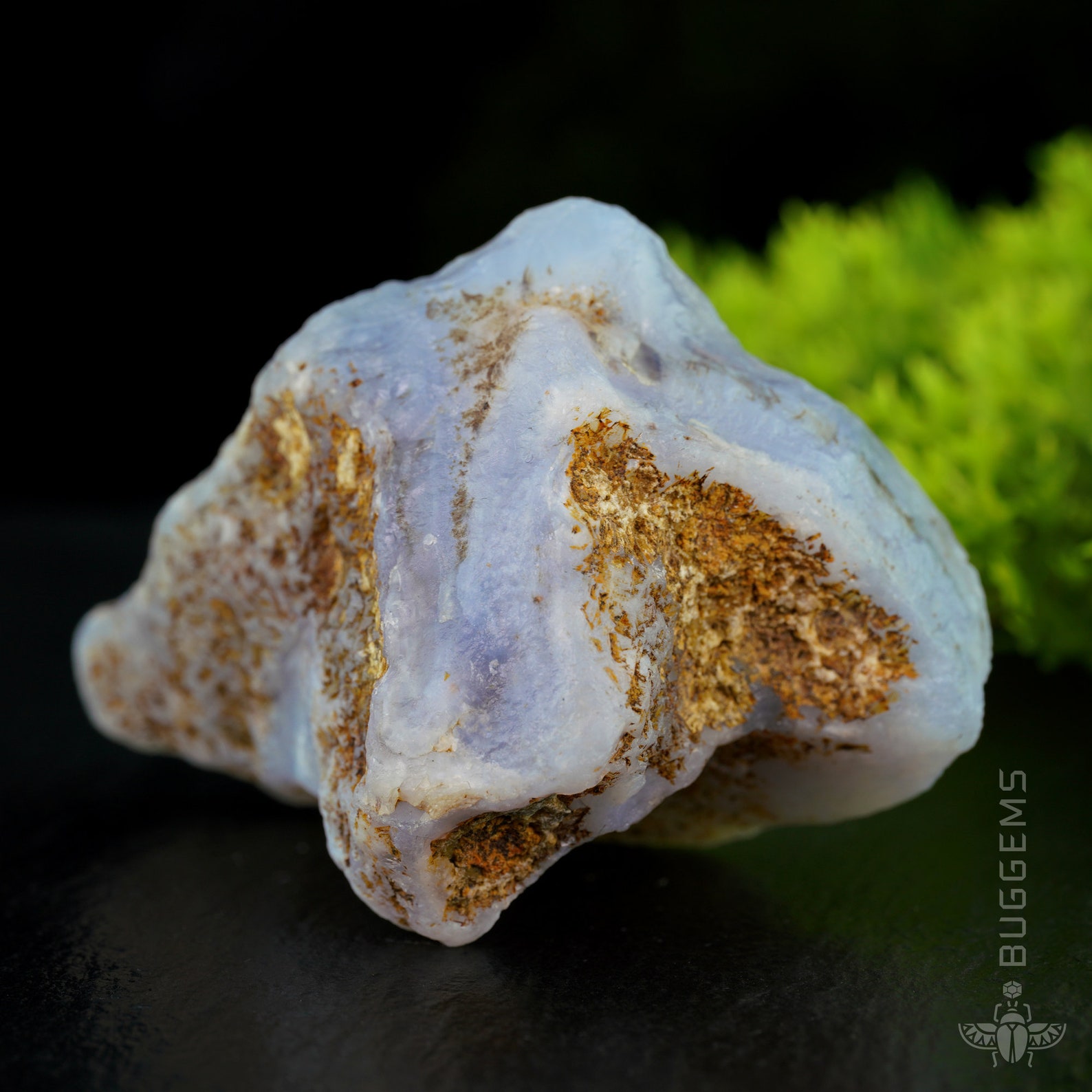 Raw Chalcedony Crystal Natural White Blue Stone Rare Large Raw | Etsy