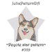 English Springer Spaniel 3D Peyote Star Pattern PDF Dog Beaded Star ...