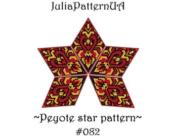 Princess 3D Peyote Star Pattern PDF Christmas Cartoon Characters Beaded ...