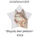 Siberian Husky 3D Peyote Star Pattern PDF Dog Beaded Star Pattern DIY ...