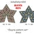 Princess With Apple 3D Peyote Star Pattern PDF Cartoon Characters ...