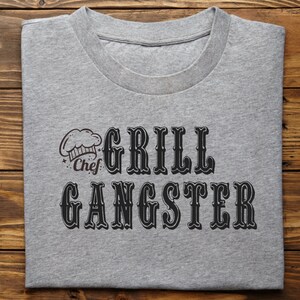 Grill Gangster Svg, Culinary Svg, Chef Cooking Svg, Funny Chef Svg ...