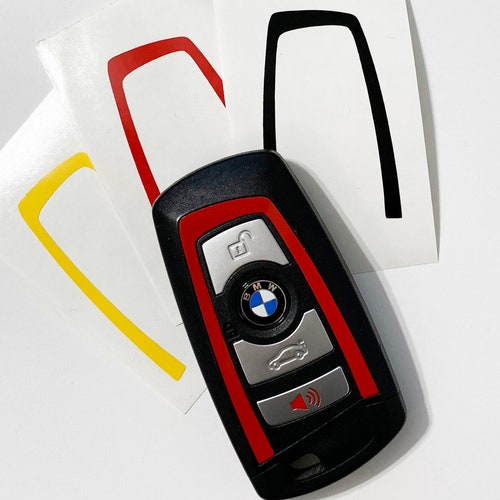 BMW Colored Keyfob Decals BMW Sticker F Series 1 2 3 4 5 6 M2 | Etsy
