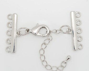 Multi strand clasp | Etsy