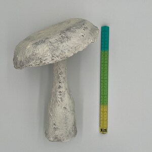 Mushroom X Large Whimsical Paper Mâché Sculpture /shelf Accent ...