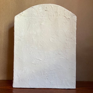 Shrine Paper Mâché Sculpture Large Arched Curio Display Holiday ...