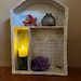 Shrine Paper Mâché Sculpture Large Arched Curio Display Holiday ...