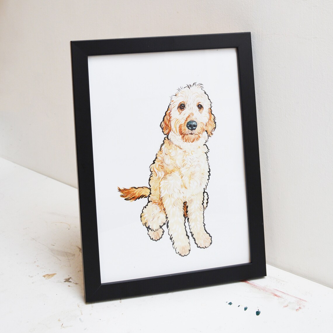 Labradoodle Print | Labradoodle Wall Art - Etsy