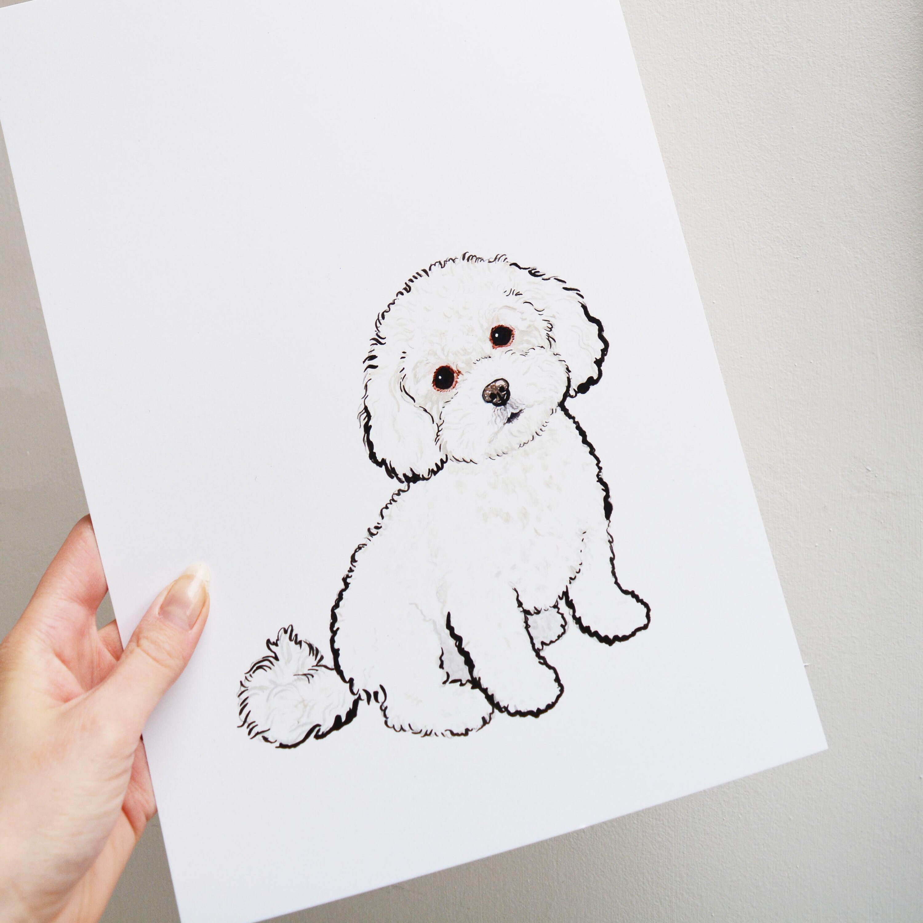 Maltipoo Print Maltipoo Wall Art - Etsy