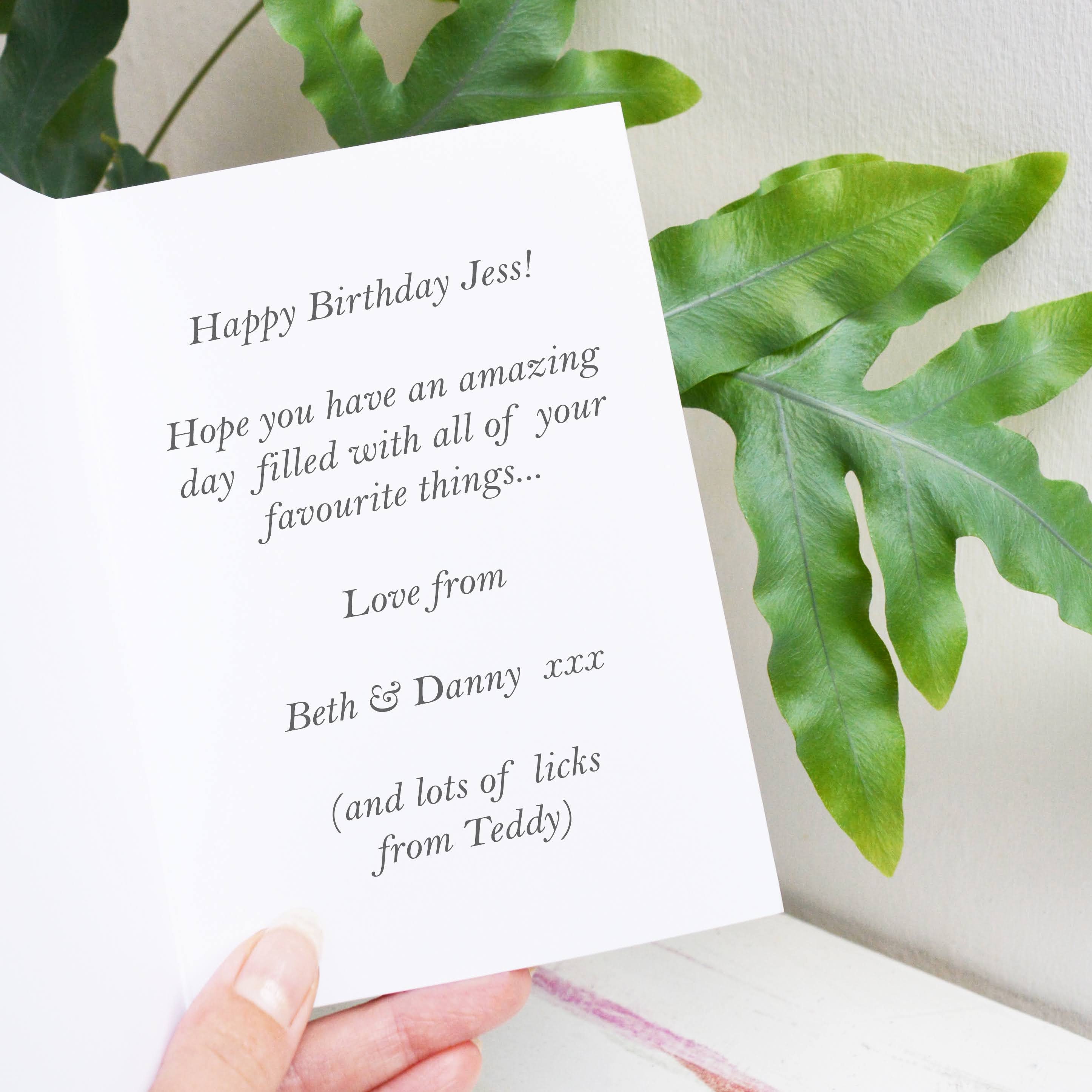 Personalised Crown Cockapoo Card - Etsy UK