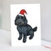 Cavapoo Christmas Card - Etsy