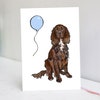 Cavapoo Christmas Card - Etsy