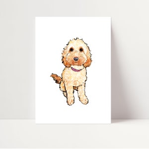 Cockapoo Print | Cockapoo Print - Etsy