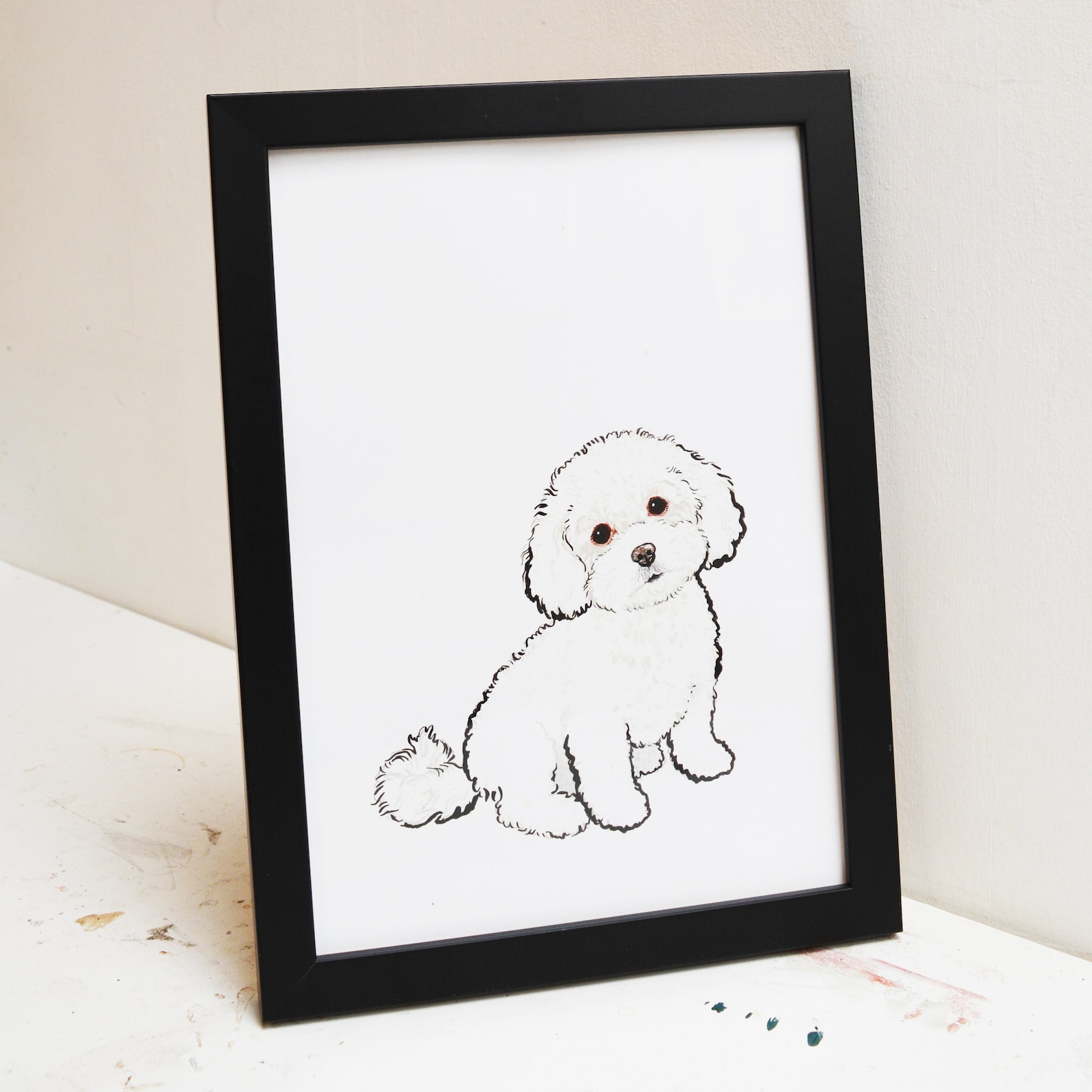Maltipoo Print Maltipoo Wall Art - Etsy