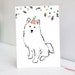 Personalised Samoyed Card - Etsy UK