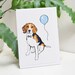 Personalised Beagle Card - Etsy
