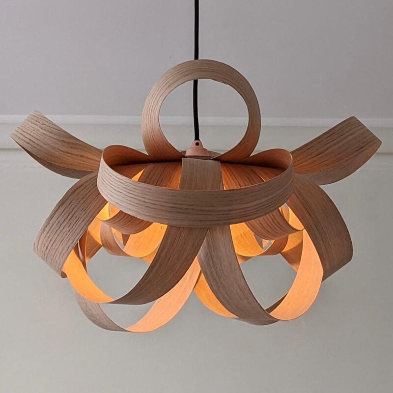 Wooden Lampshade - Etsy