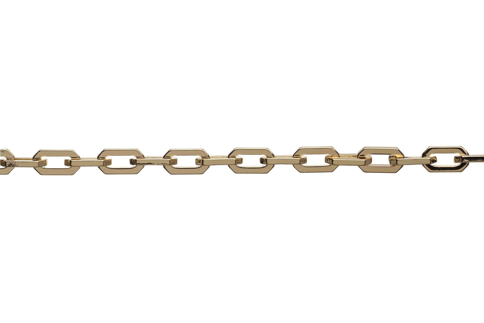 6mm X 10mm Angular Cable Chain Sold by the Foot Available in Multiple ...