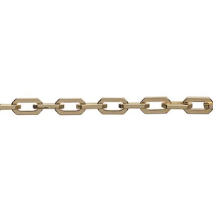 6mm X 10mm Angular Cable Chain Sold by the Foot Available in Multiple ...