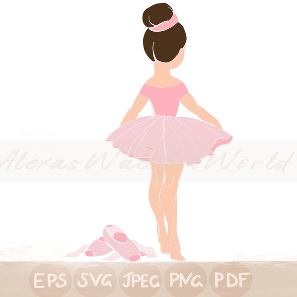 Ballerina Clipart - Etsy