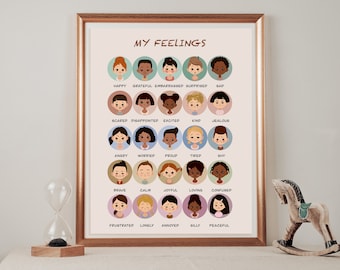 It is Okay to Feel Boho Classroom Decor My Feelings - Etsy