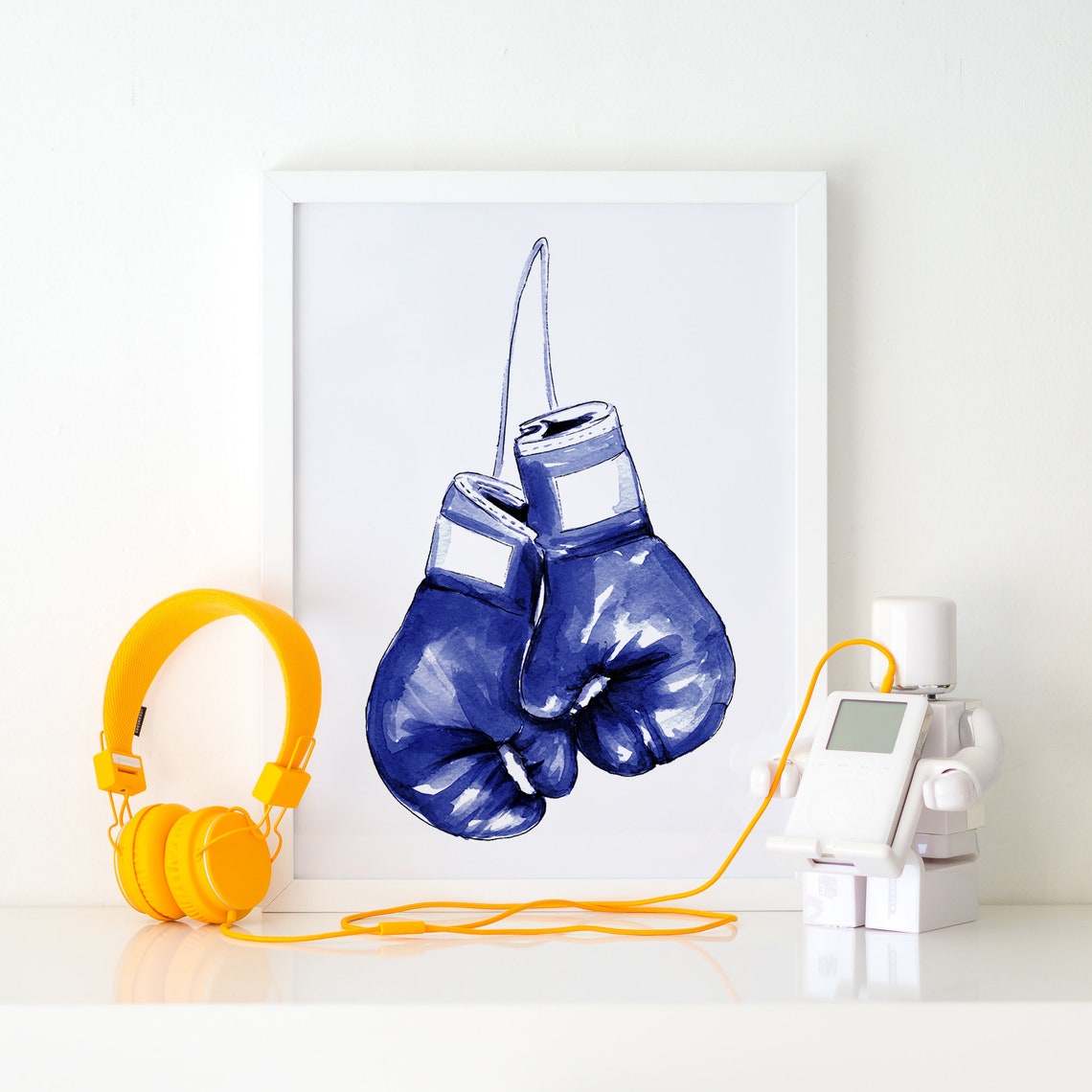 Boxing Gloves Printable Inspirational Girl Boy Room Poster - Etsy