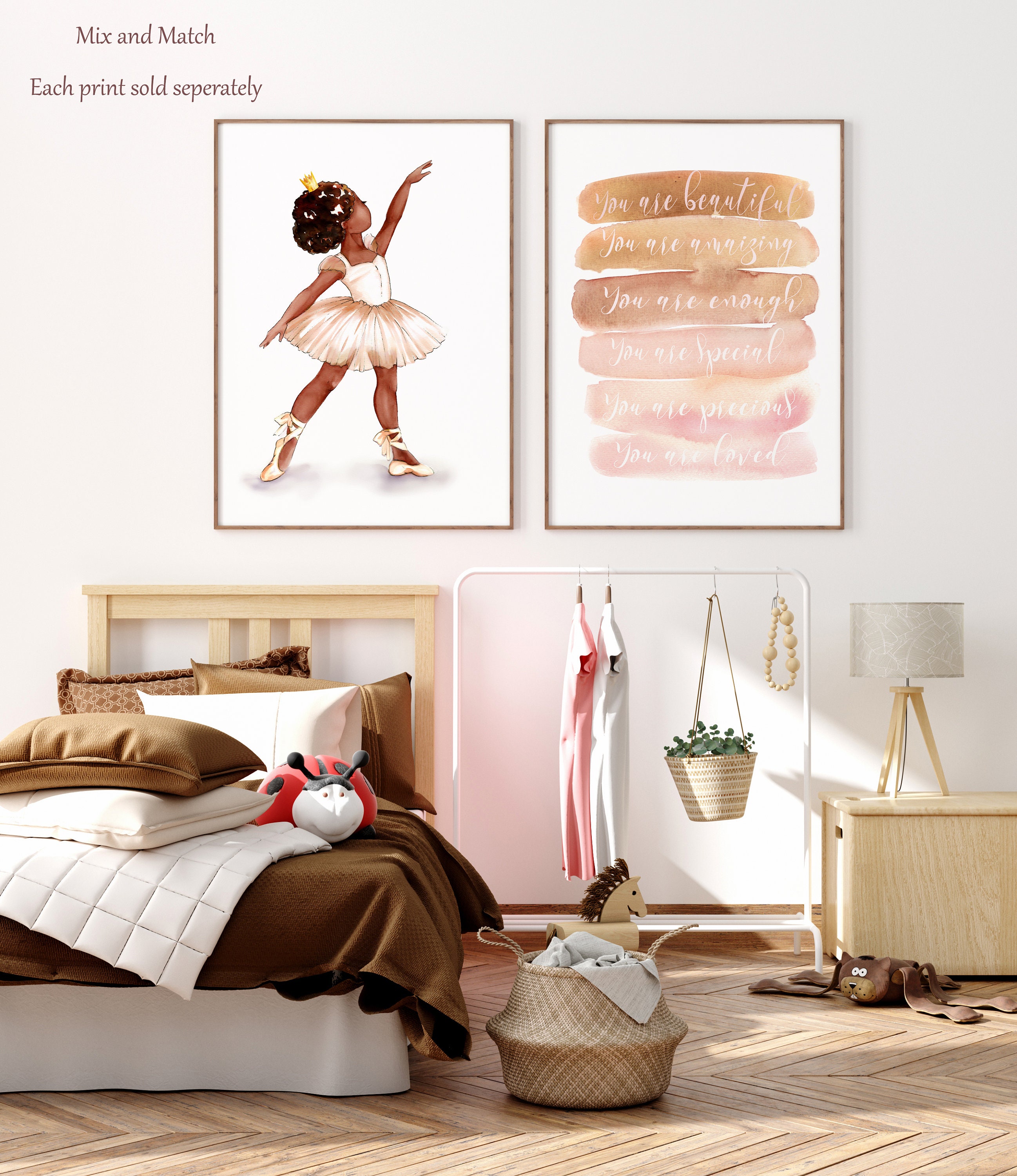 Prints Personalized Name Affirmation Print Kids Daily Positive ...