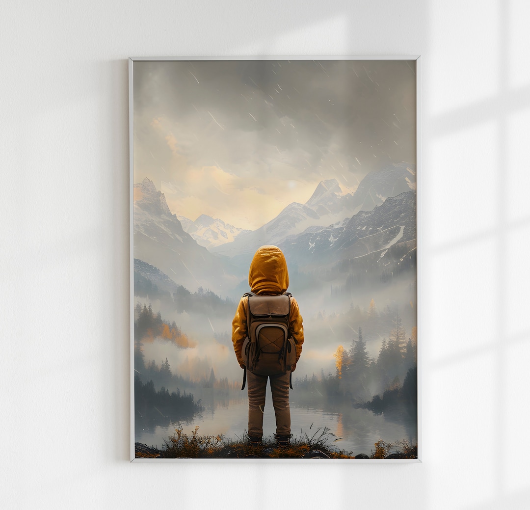 Mountain Nursery Decor: Adventure Awaits Poster (digital Download) - Etsy