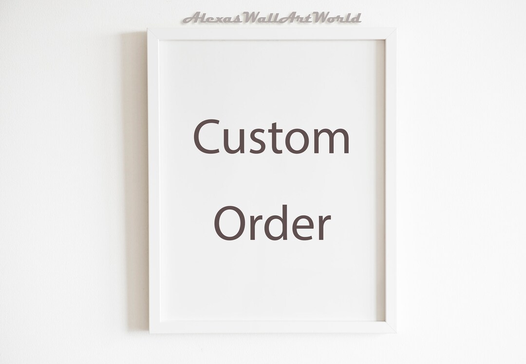 Custom Order Kemi Ross-thompson - Etsy