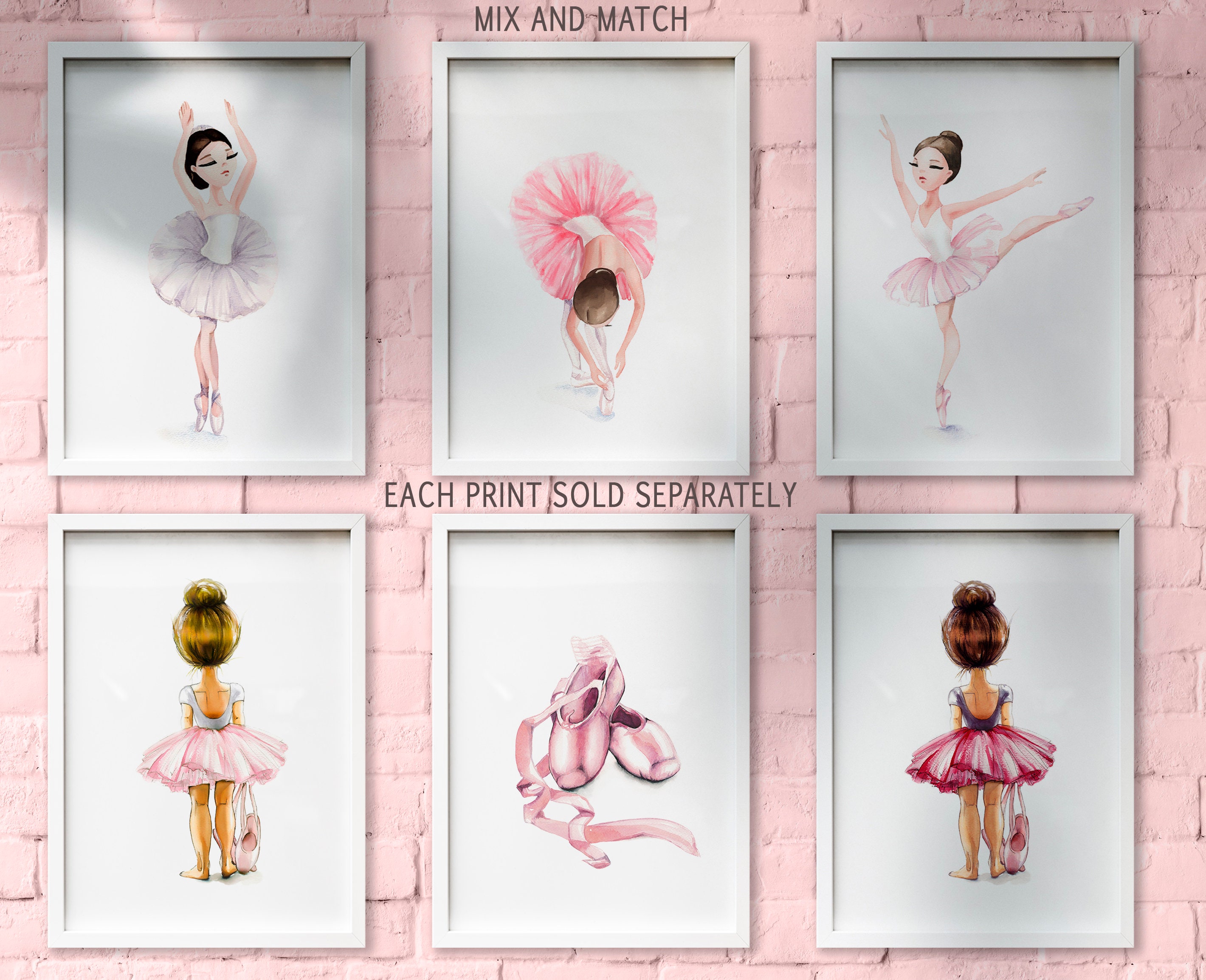 Girls Bedroom Prints, Princess Prints, Princess Wall Art Decor, Little ...
