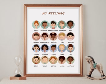 It is Okay to Feel Boho Classroom Decor My Feelings - Etsy