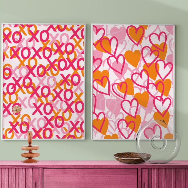 Xoxo Wall Art - Etsy